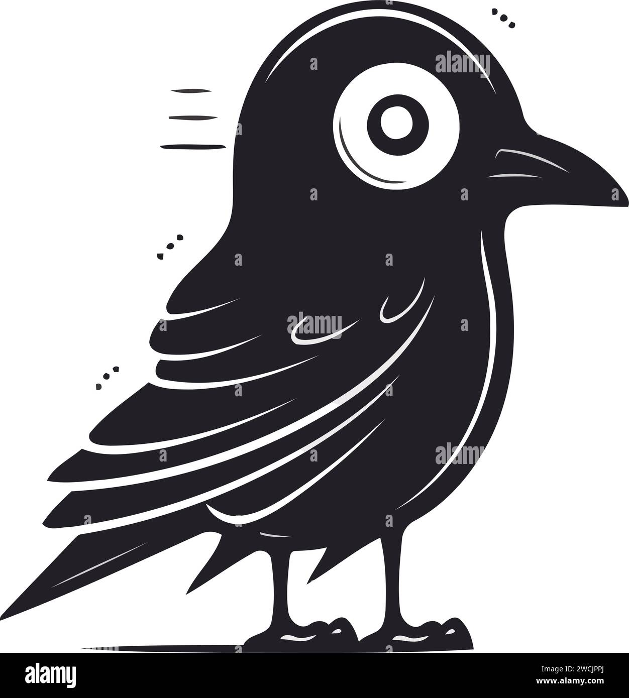 Crow eyes Stock Vector Images - Alamy