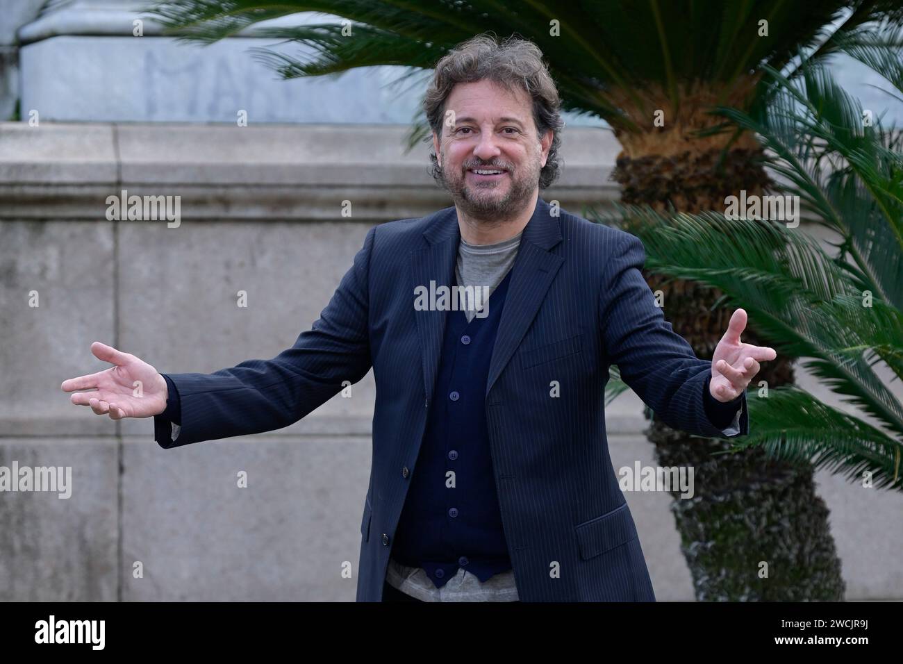 Leonardo Pieraccioni attends the photocall of a movie Pare parecchio ...