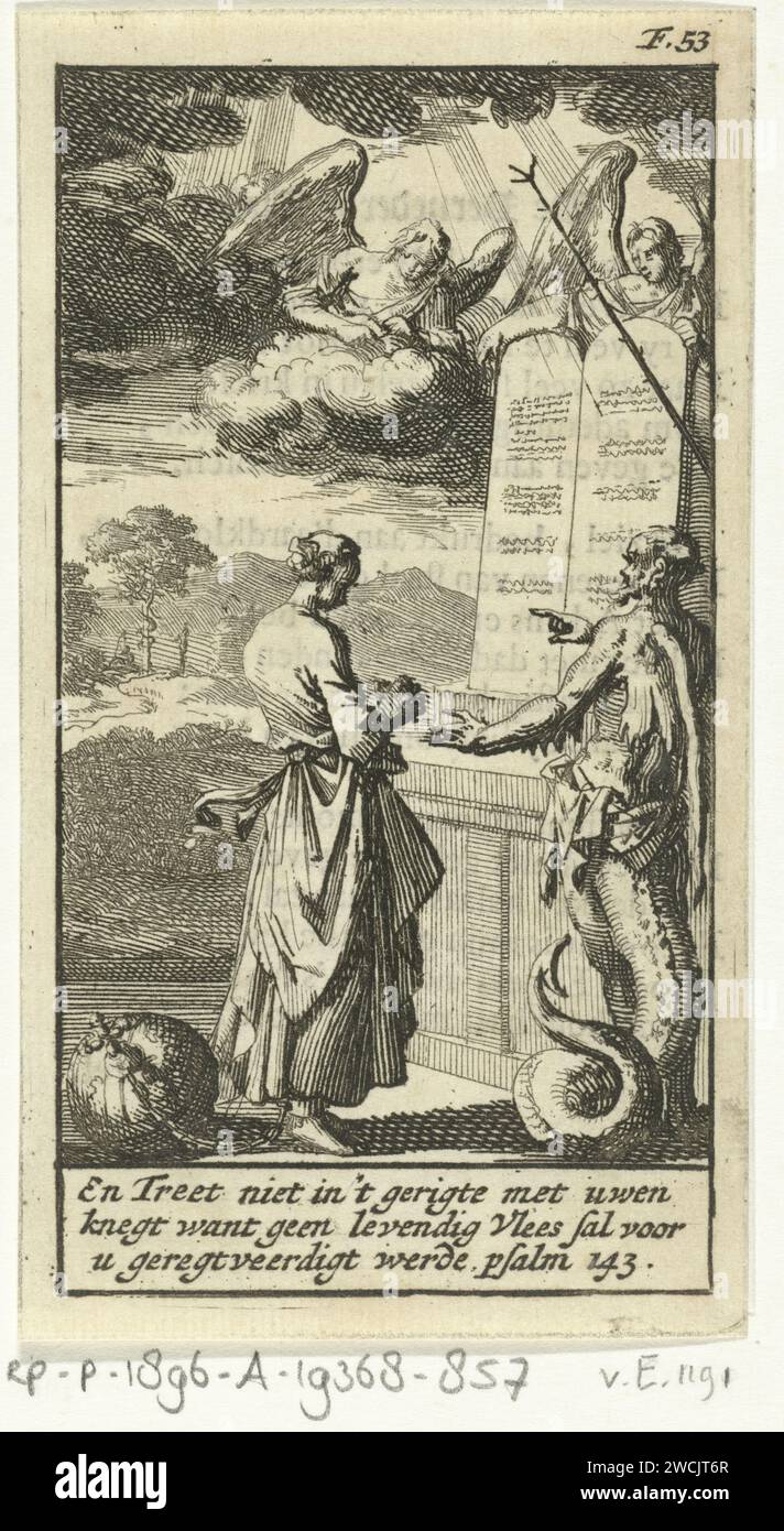 The devil and the ten commandments hi-res stock photography and images ...