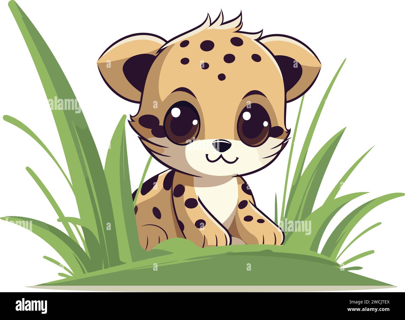 Leopard cartoon hi-res stock photography and images - Alamy