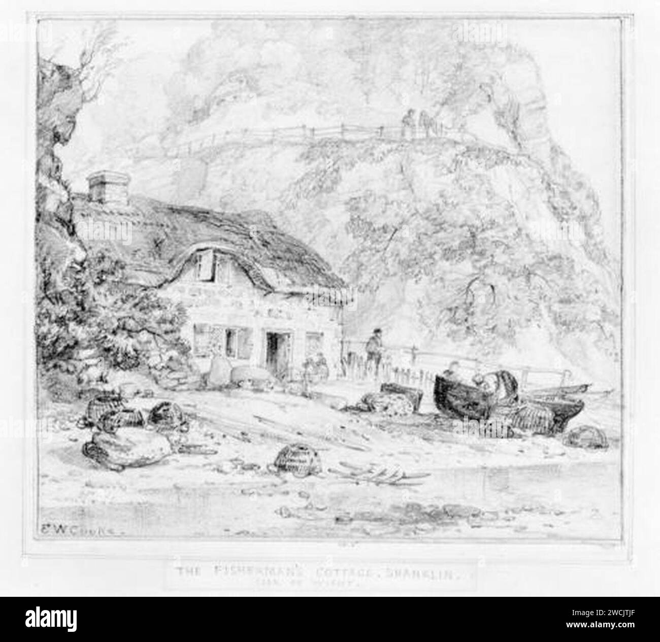 A Fisherman's Cottage by Edward William Cooke - Edward William Cooke ...