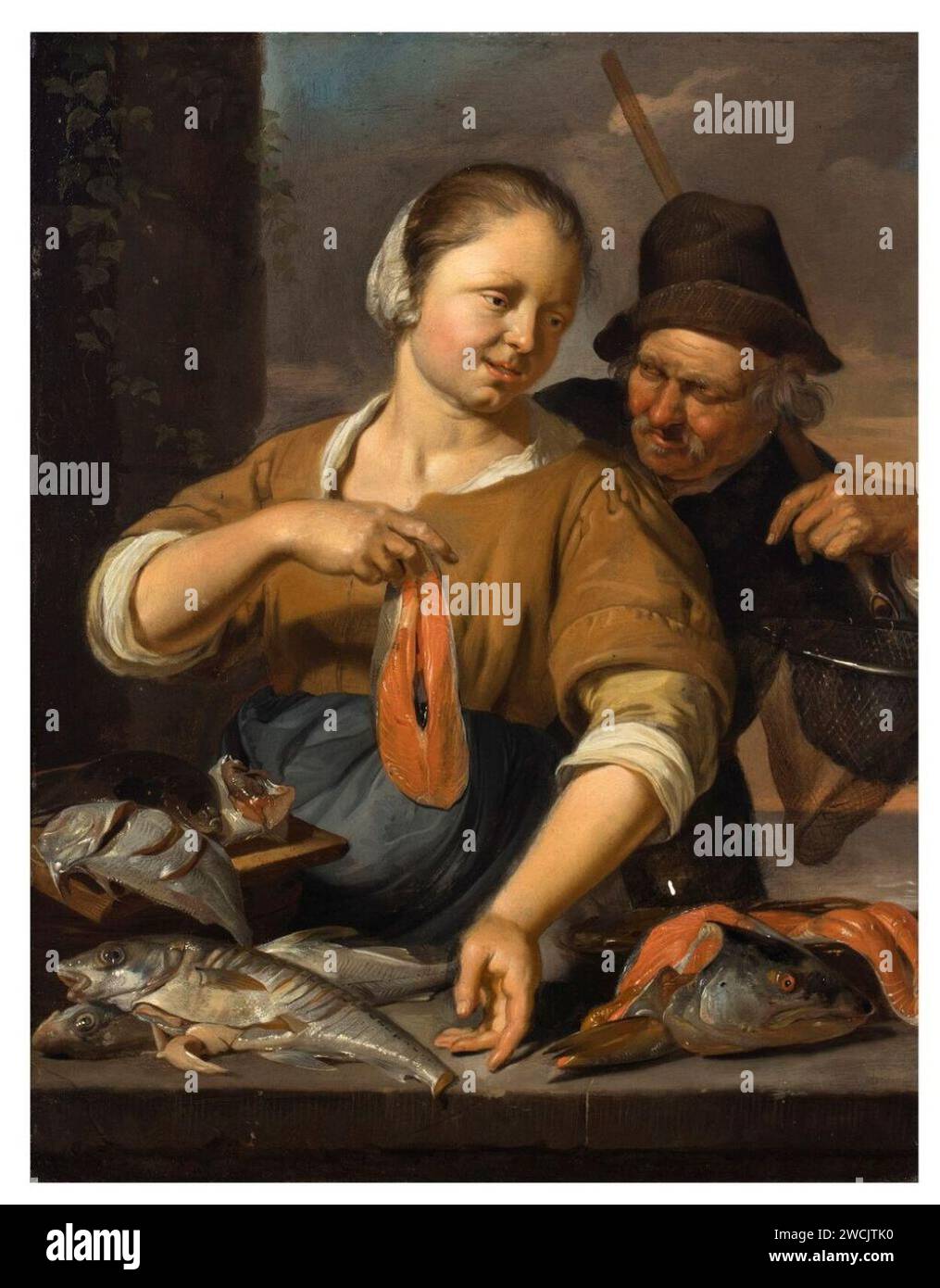 A fishmonger Cut Out Stock Images & Pictures - Alamy