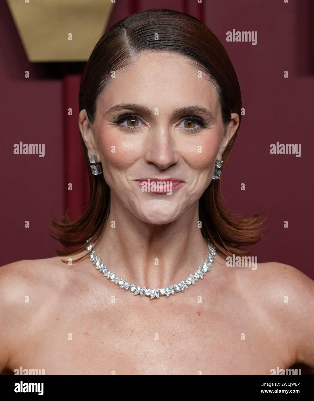 Los Angeles, USA. 15th Jan, 2024. Stephanie Koenig arrives at the Apple ...