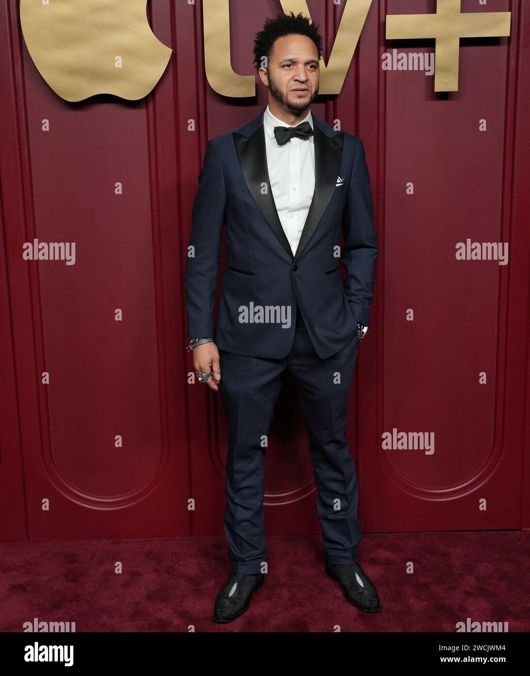 Los Angeles, USA. 15th Jan, 2024. Chip Hamilton arrives at the Apple TV ...