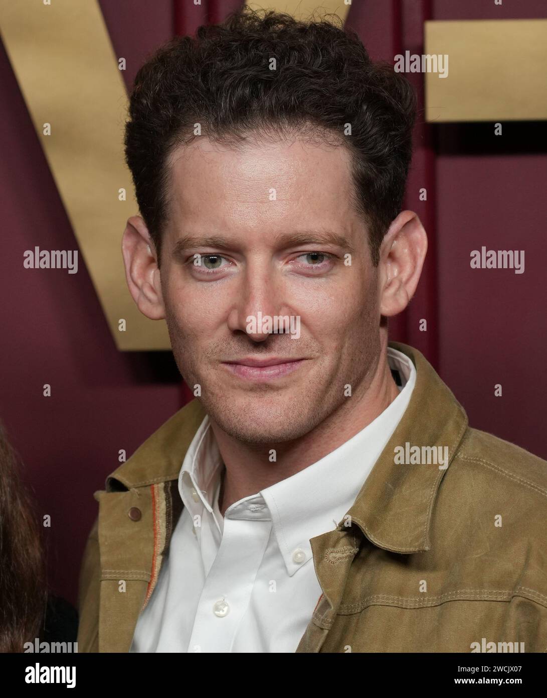 Los Angeles, USA. 15th Jan, 2024. Sawyer Spielberg arrives at the Apple ...