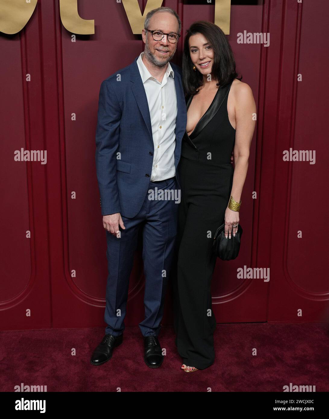 Los Angeles, USA. 15th Jan, 2024. (L-R) Kevin Sussman and Addie Hall ...