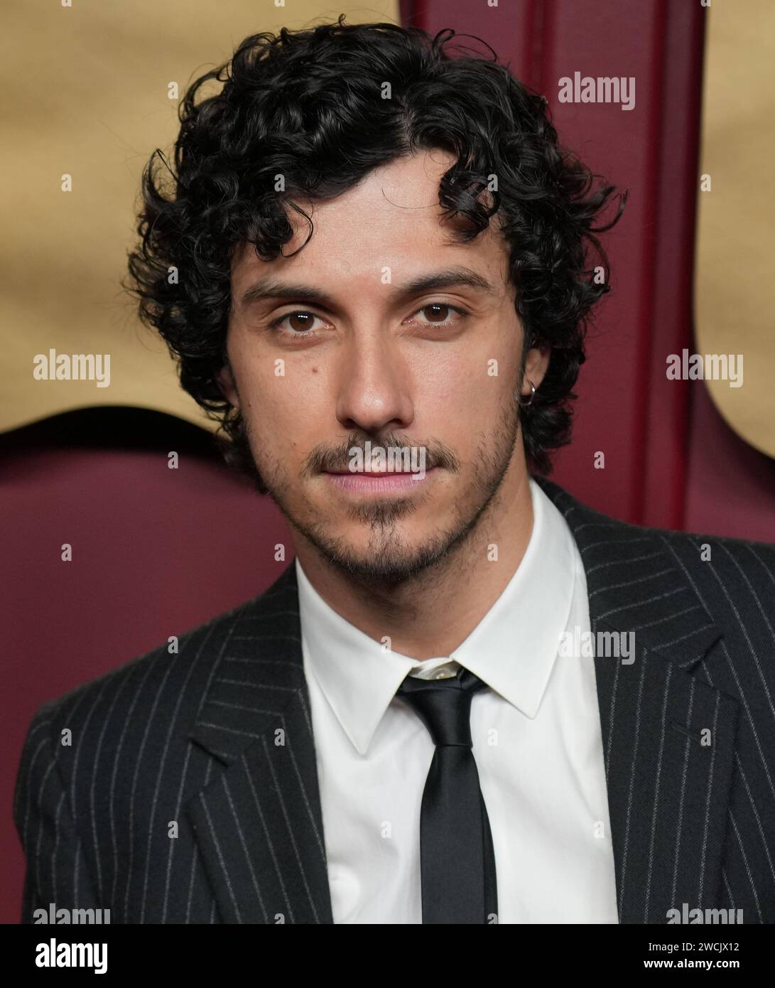 Los Angeles, USA. 15th Jan, 2024. Rafael Cebrian Acapulco arrives at ...