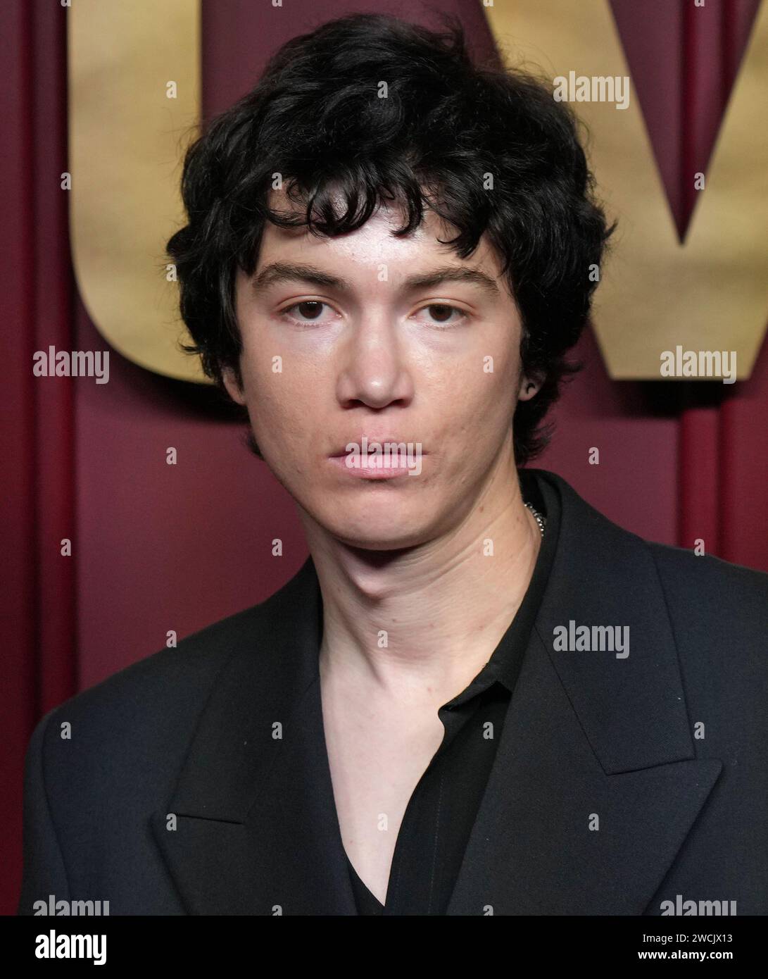 Los Angeles, USA. 15th Jan, 2024. Scot Wade Cain arrives at the Apple ...