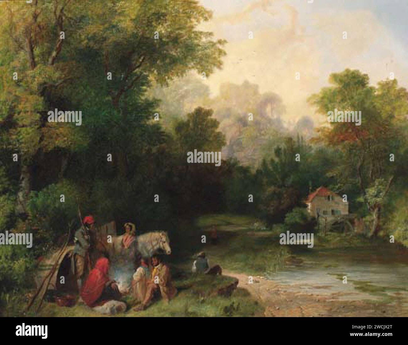 A gypsy encampment hi-res stock photography and images - Alamy