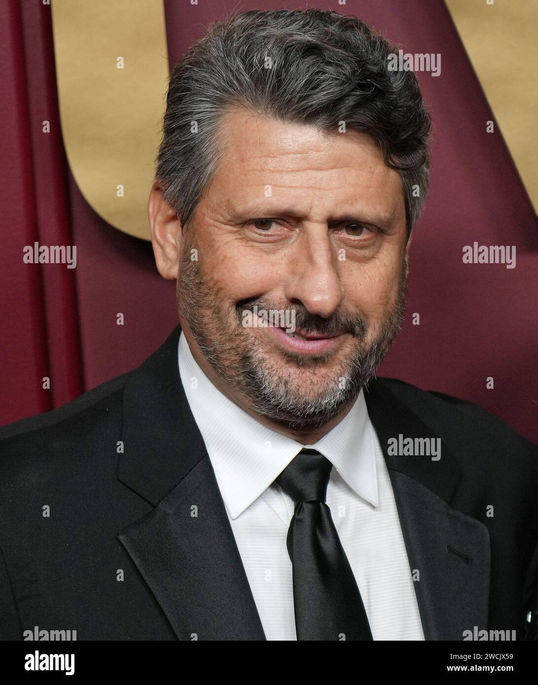 Los Angeles, USA. 15th Jan, 2024. Brett Baer arrives at the Apple TV 's ...