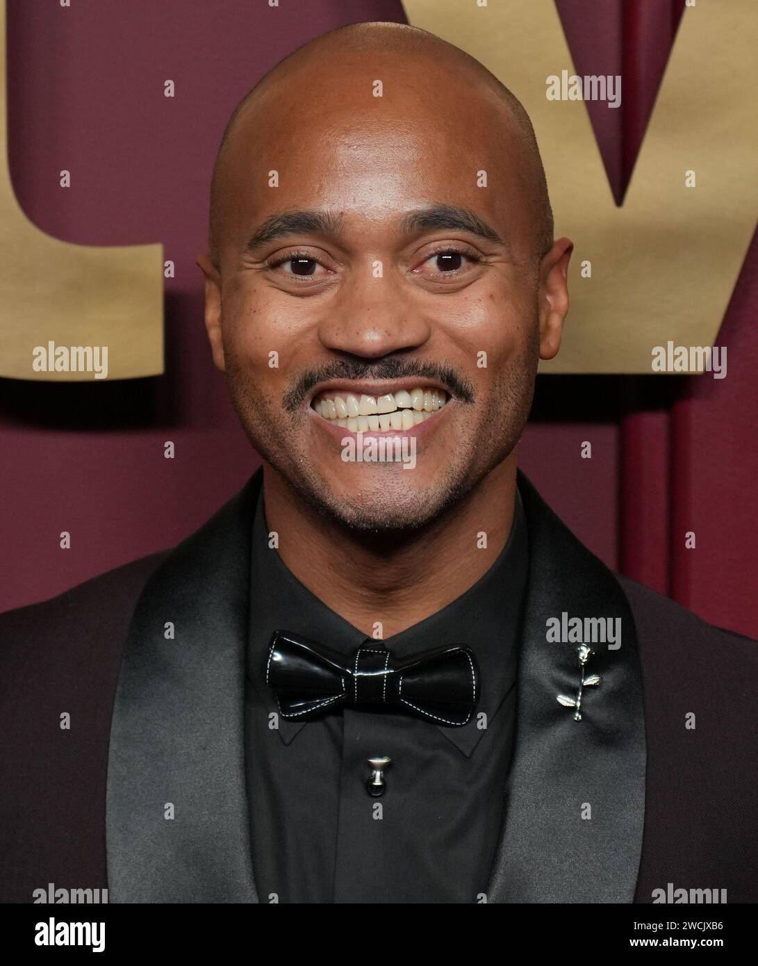 Los Angeles, USA. 15th Jan, 2024. Chuck Hayward arrives at the Apple TV ...