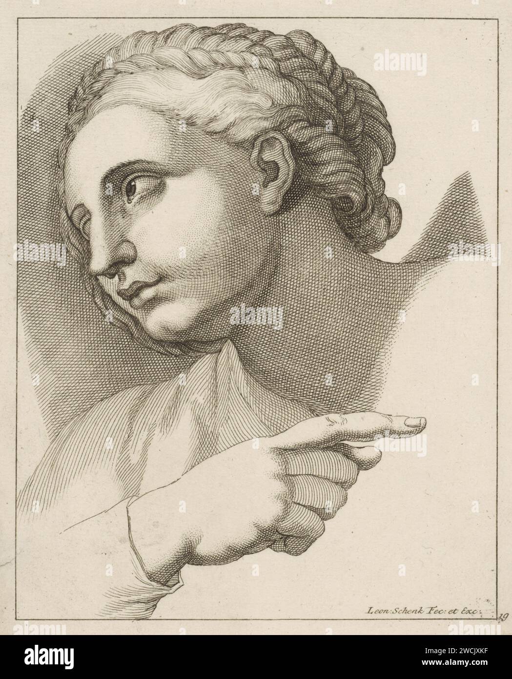 Michelangelo hand painting hi-res stock photography and images - Alamy