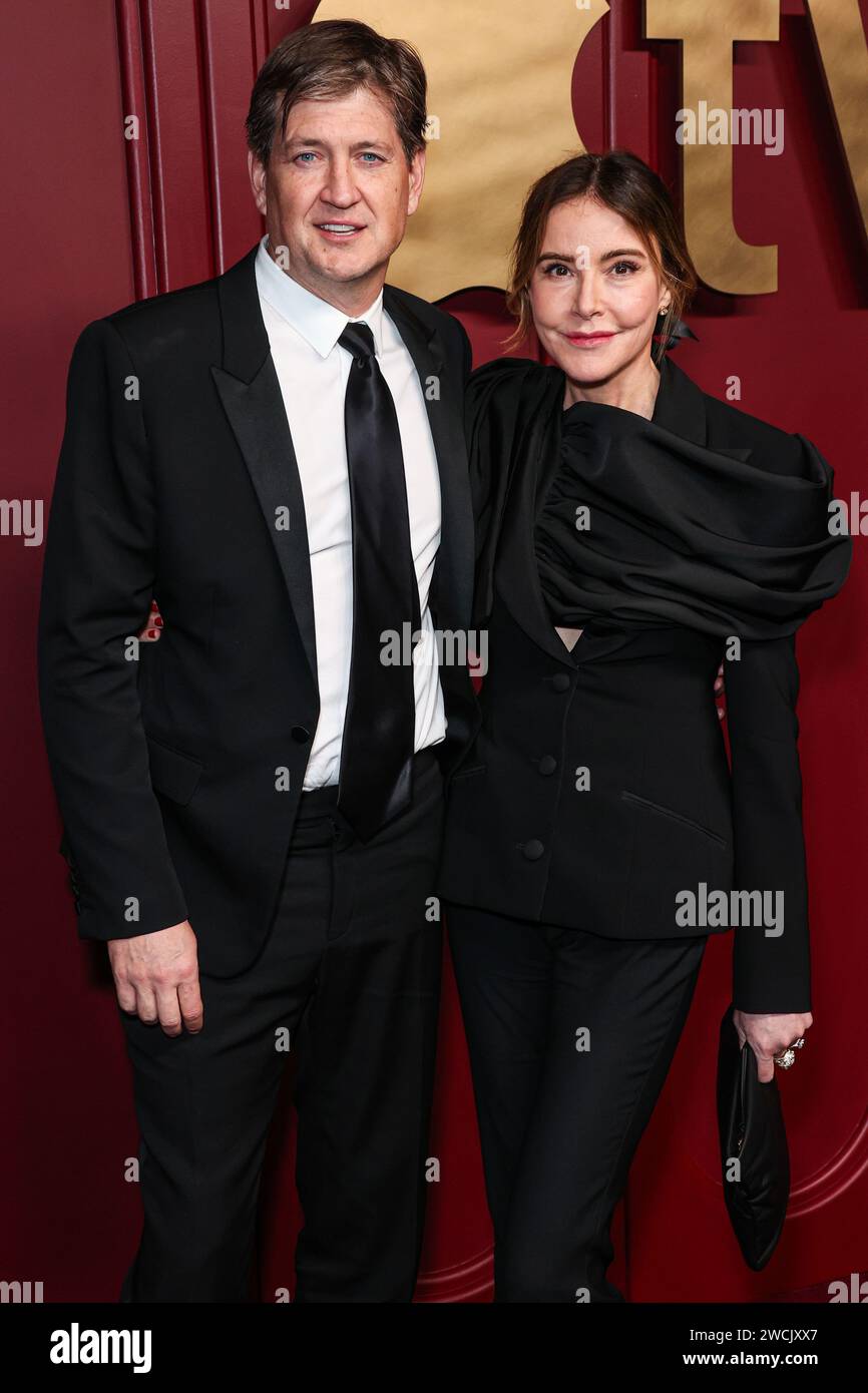 HOLLYWOOD, LOS ANGELES, CALIFORNIA, USA - JANUARY 15: Bill Lawrence and ...