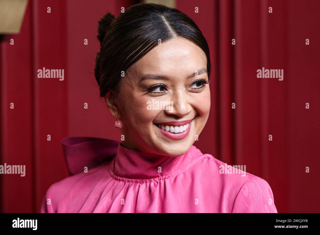 HOLLYWOOD, LOS ANGELES, CALIFORNIA, USA - JANUARY 15: Cynthy Wu arrives ...