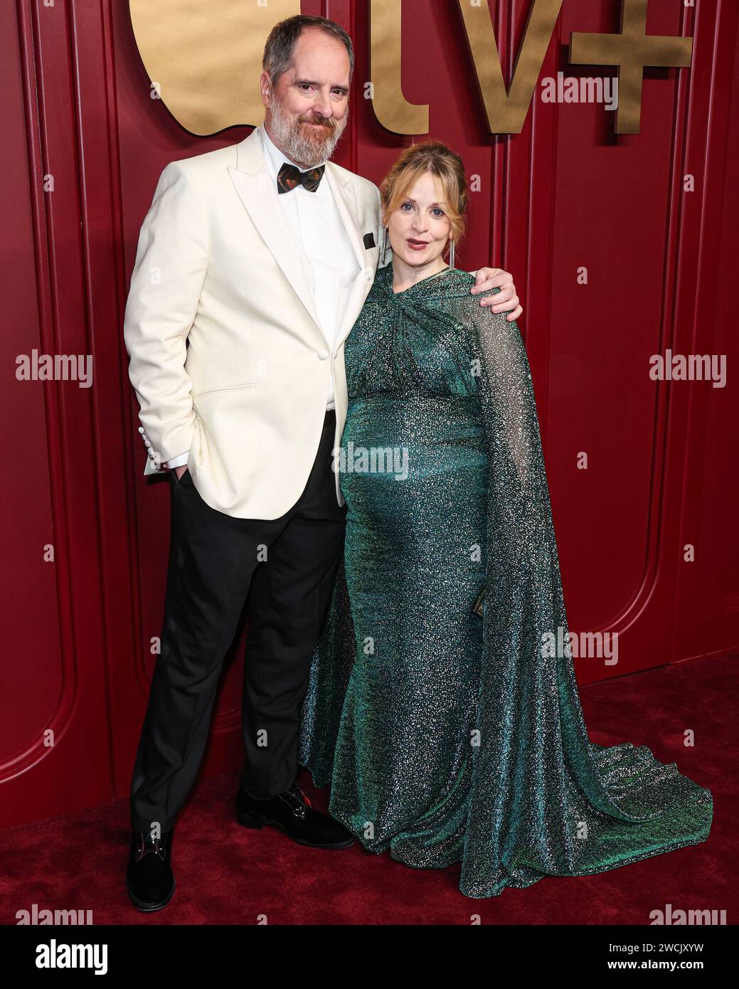 HOLLYWOOD, LOS ANGELES, CALIFORNIA, USA - JANUARY 15: Brendan Hunt and ...