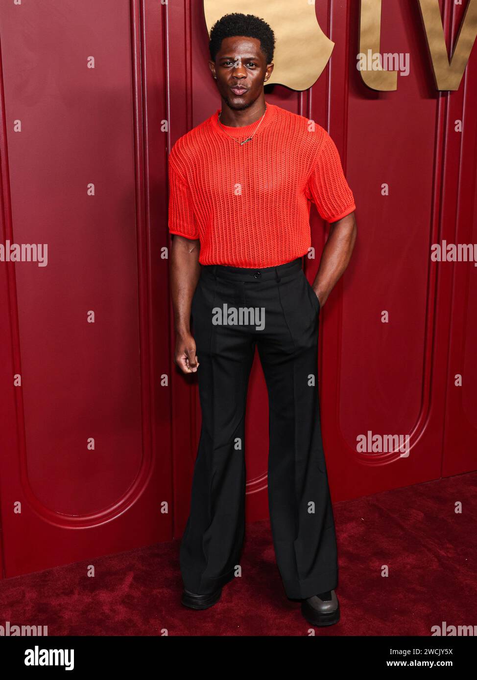 HOLLYWOOD, LOS ANGELES, CALIFORNIA, USA - JANUARY 15: Josiah Cross ...