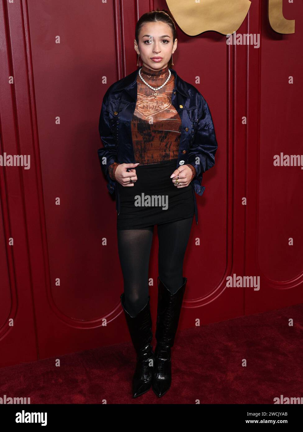 HOLLYWOOD, LOS ANGELES, CALIFORNIA, USA - JANUARY 15: Josie Totah ...