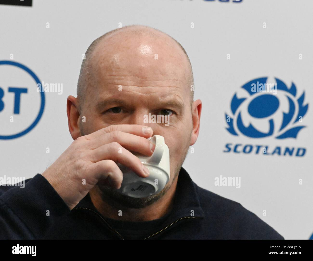Scottish Gas Murrayfield .Edinburgh.Scotland, UK. 16th Jan, 2024 ...