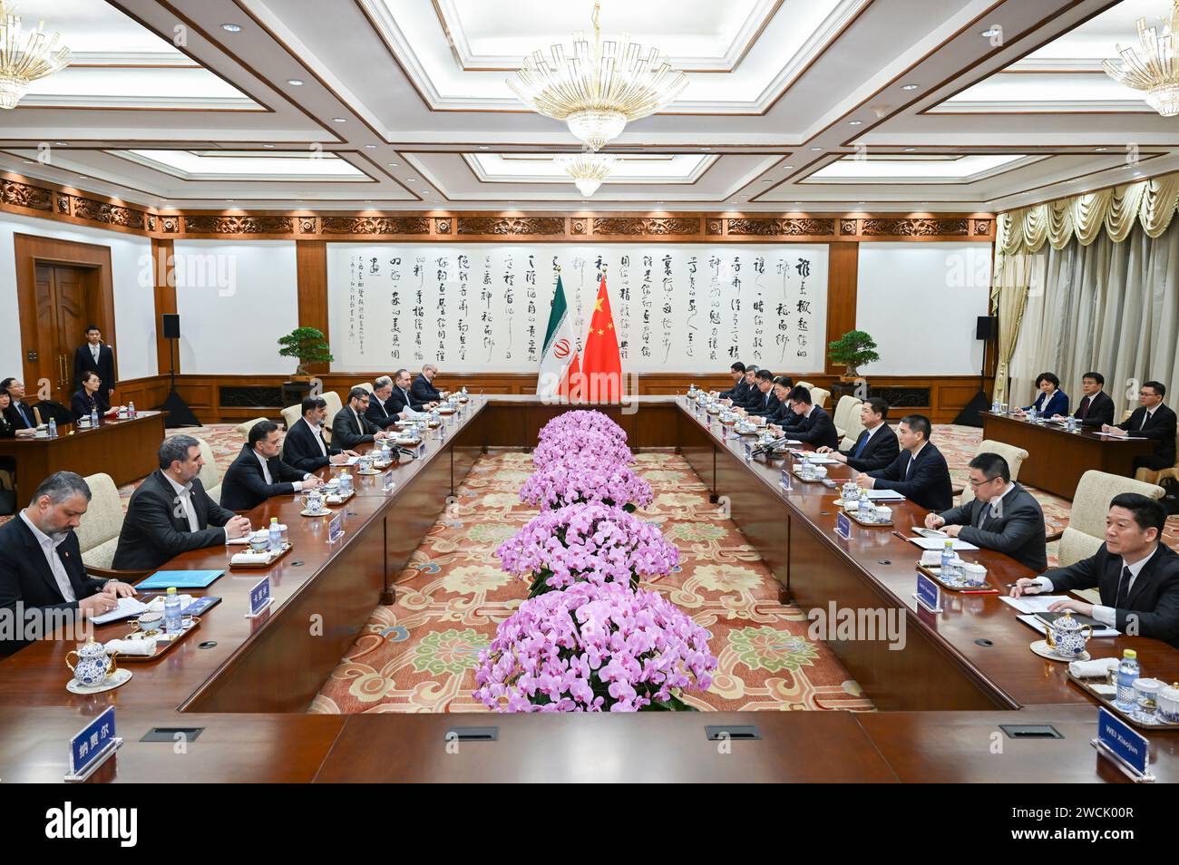 Beijing, China. 16th Jan, 2024. Chinese State Councilor and Minister of ...