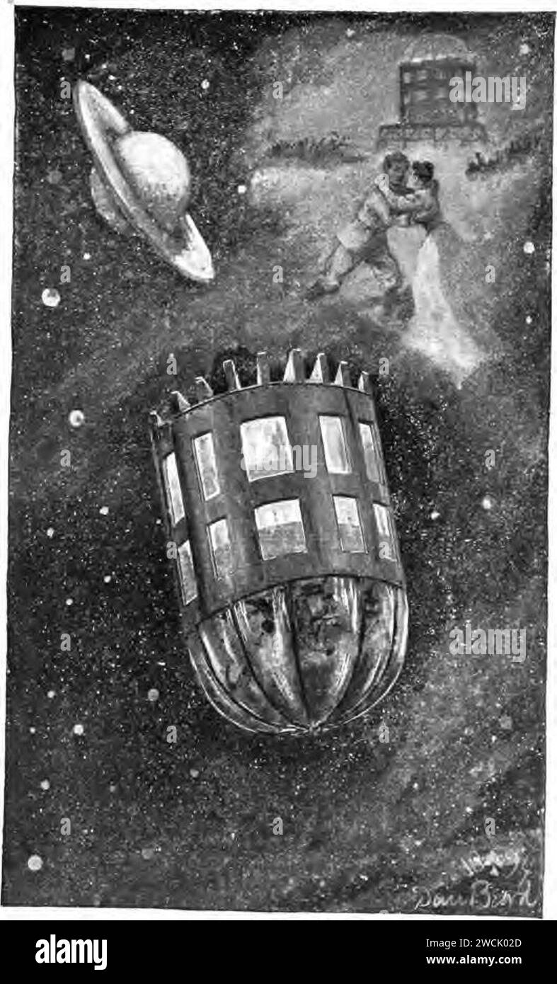 A Journey in Other Worlds by Dan Beard 10 Stock Photo - Alamy