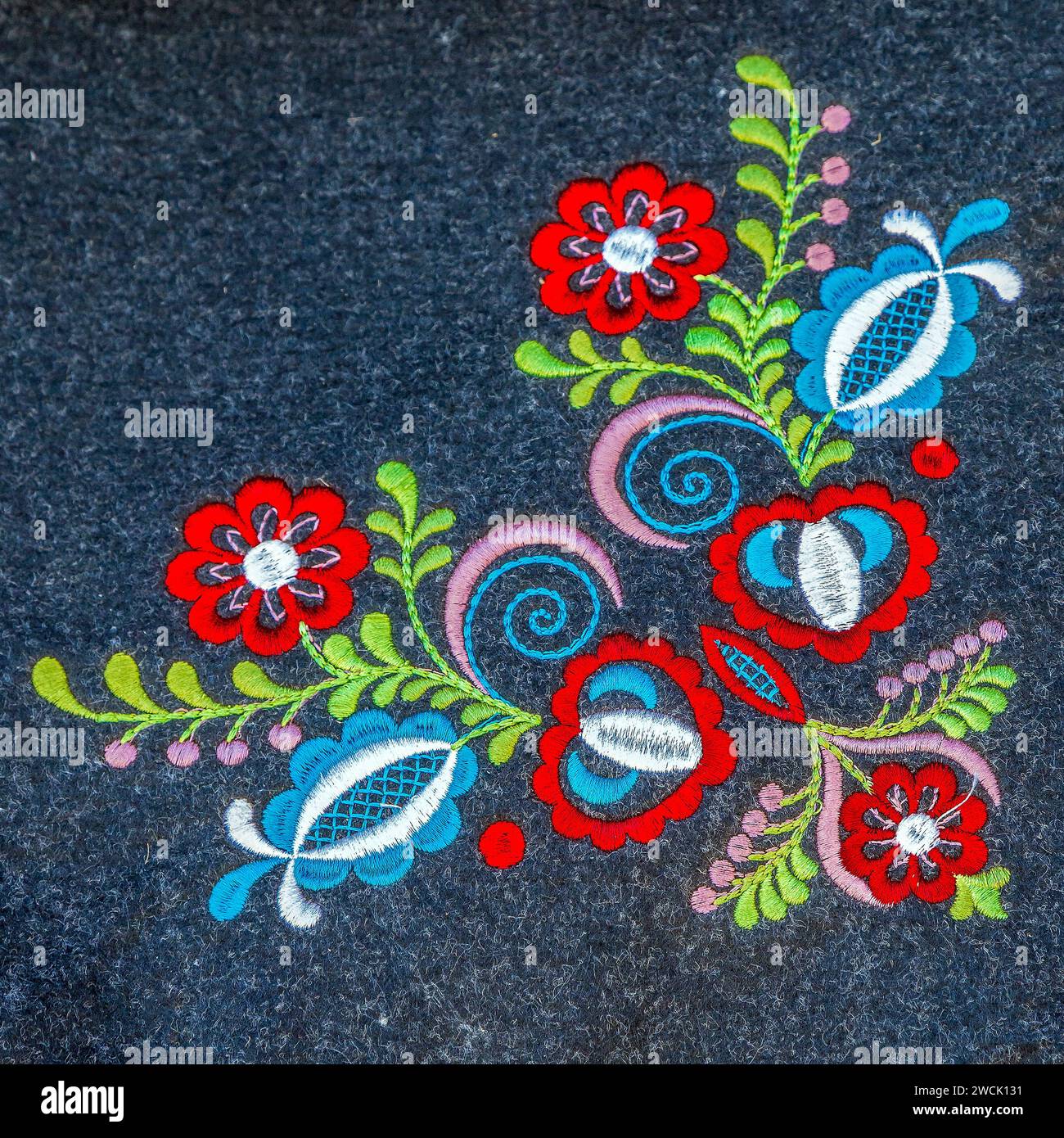 Corund, Transylvania - Romania, July 11, 2020: Background with detail ...