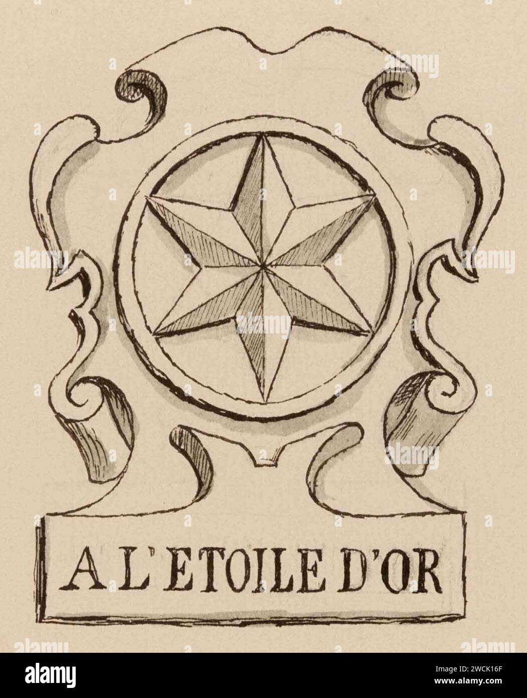 A l’etoile d’or hi-res stock photography and images - Alamy