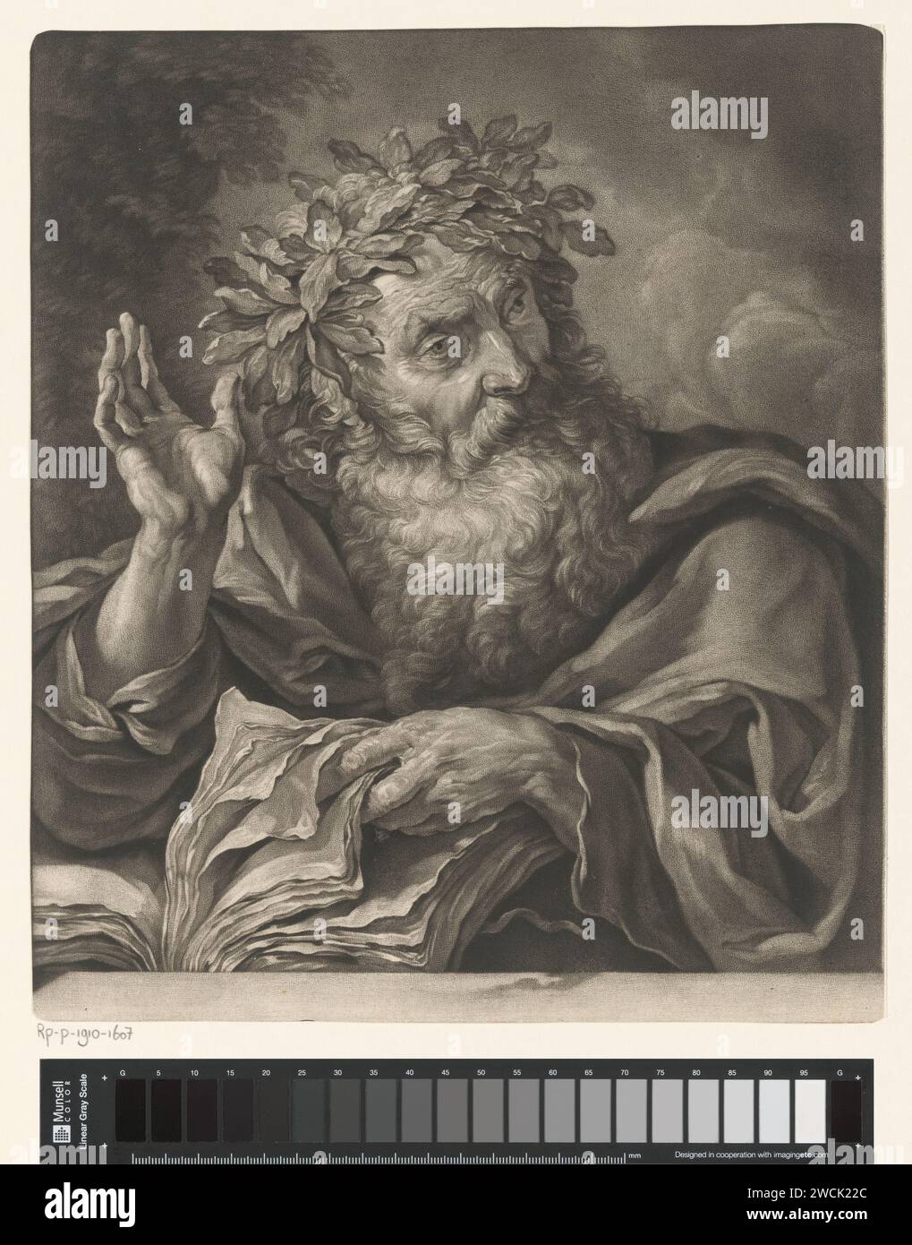 Writing Evangelist, Valentin Daniel Preissler, After Girolamo Troppa ...