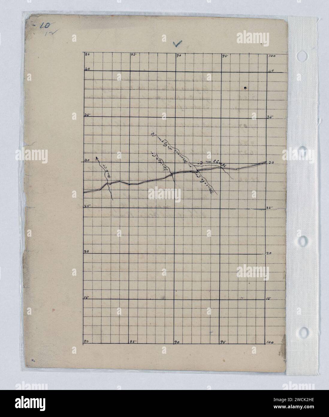 A Map of the Road Surveys and marked out, from the Western frontier of ...