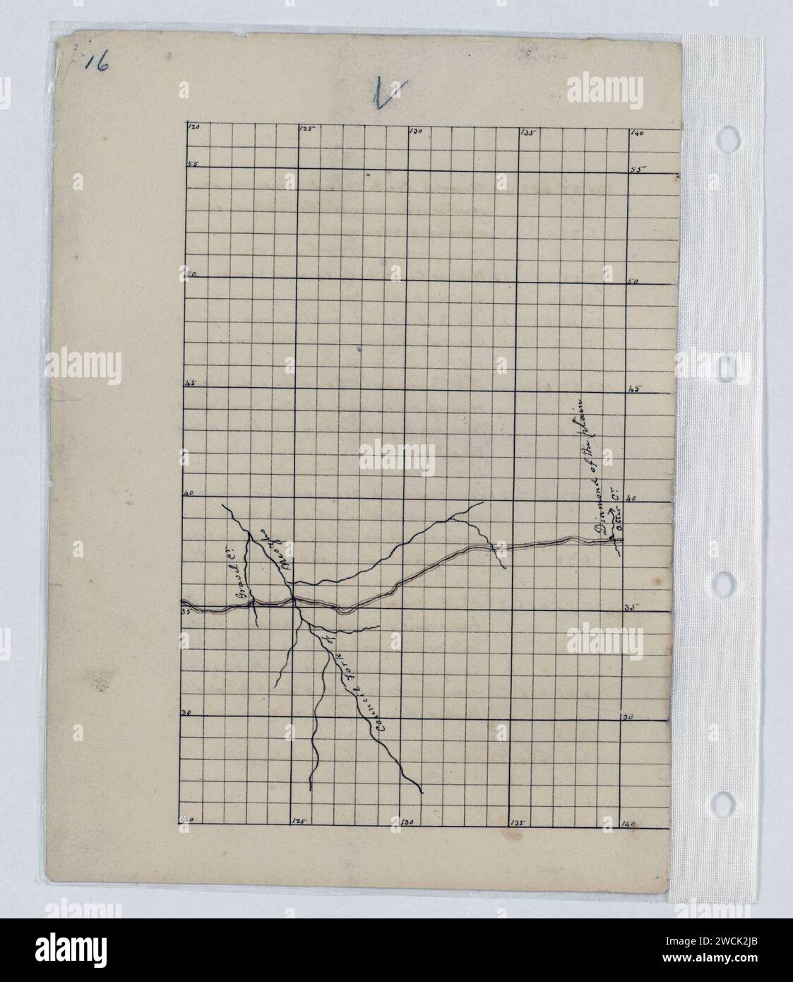 A Map of the Road Surveys and marked out, from the Western frontier of ...
