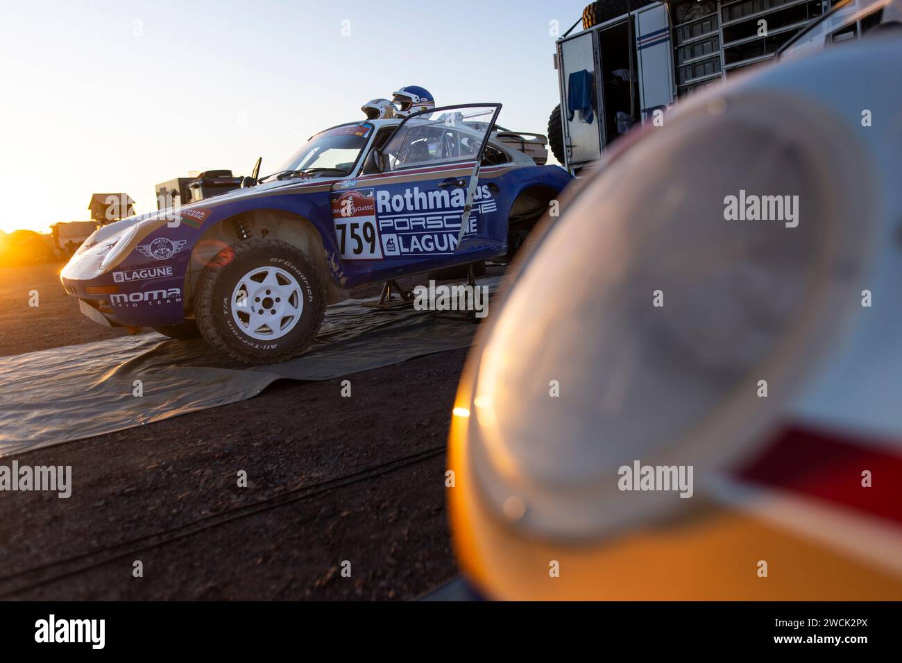 Al Ula, Arabie Saoudite. 16th Jan, 2024. 759 LARRE Frédéric (fra ...