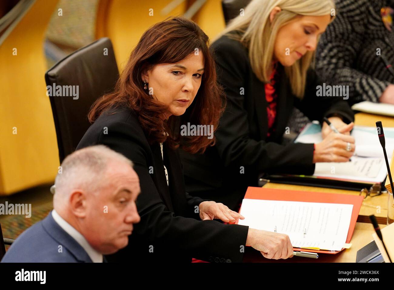 The Lord Advocate Dorothy Bain KC delivers a statement on the Post ...