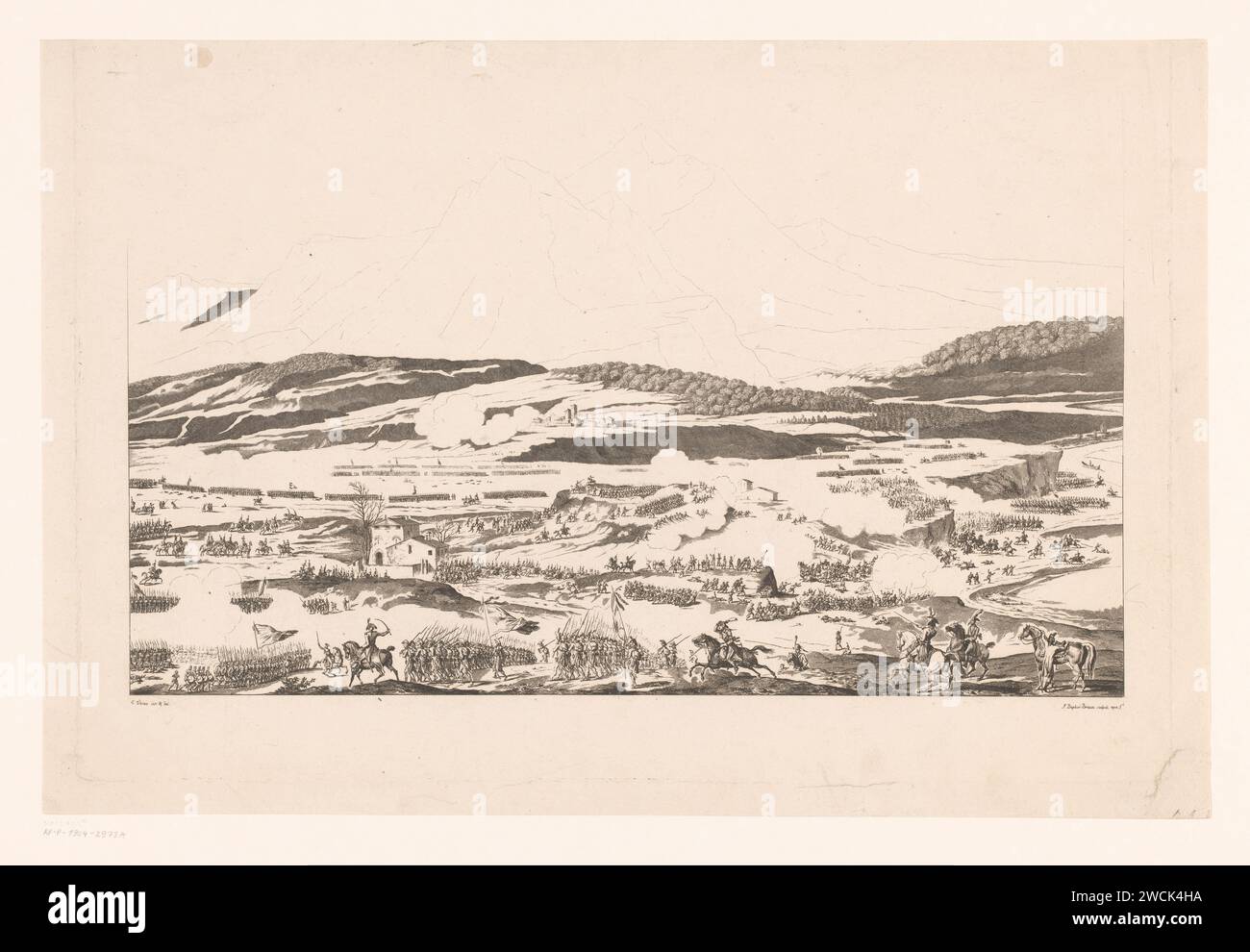 Battle of Rivoli, Jean Duplessis -Bertaux, After Claude Joseph Vernet ...