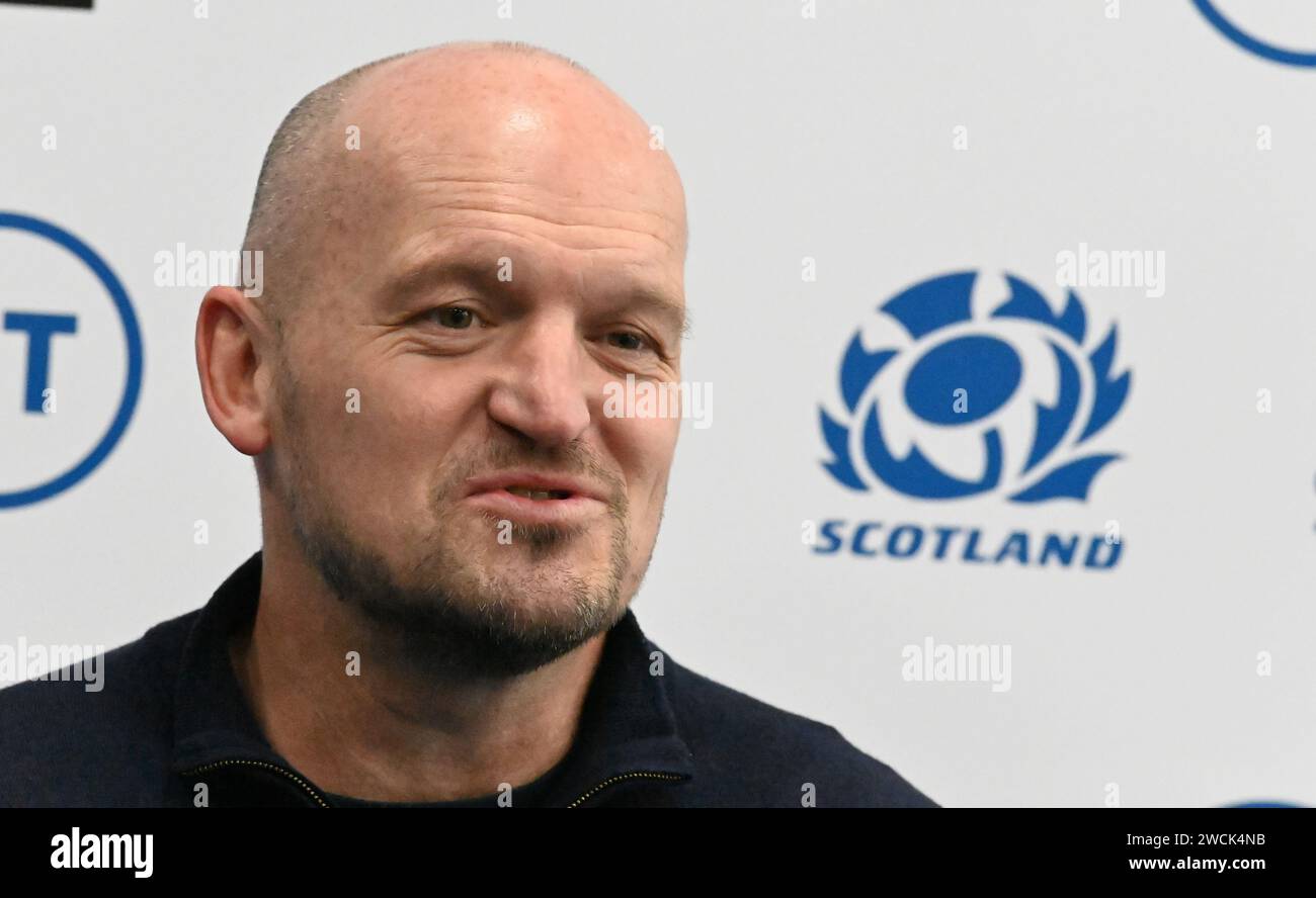 Scottish Gas Murrayfield .Edinburgh.Scotland, UK. 16th Jan, 2024 ...