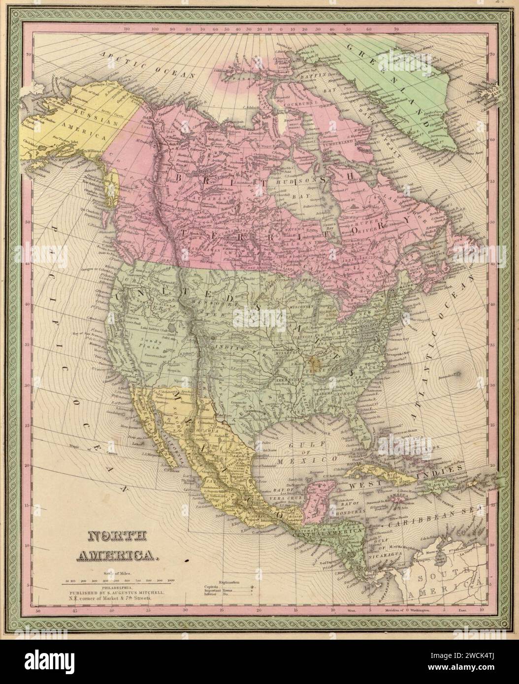 A new universal atlas containing maps of the various empires, kingdoms ...