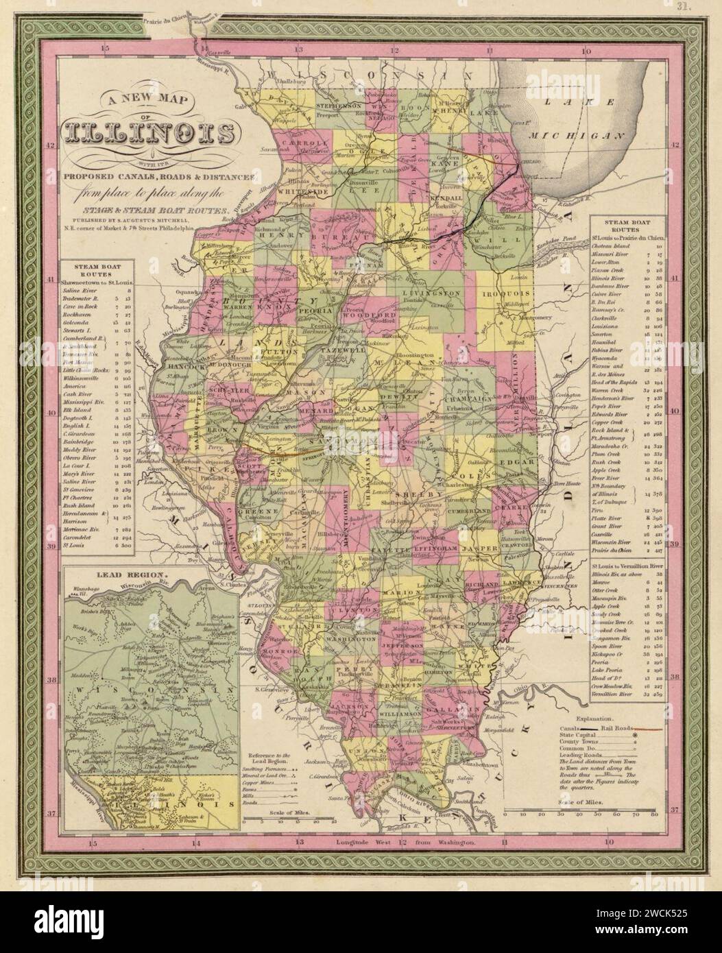 A new universal atlas containing maps of the various empires, kingdoms ...