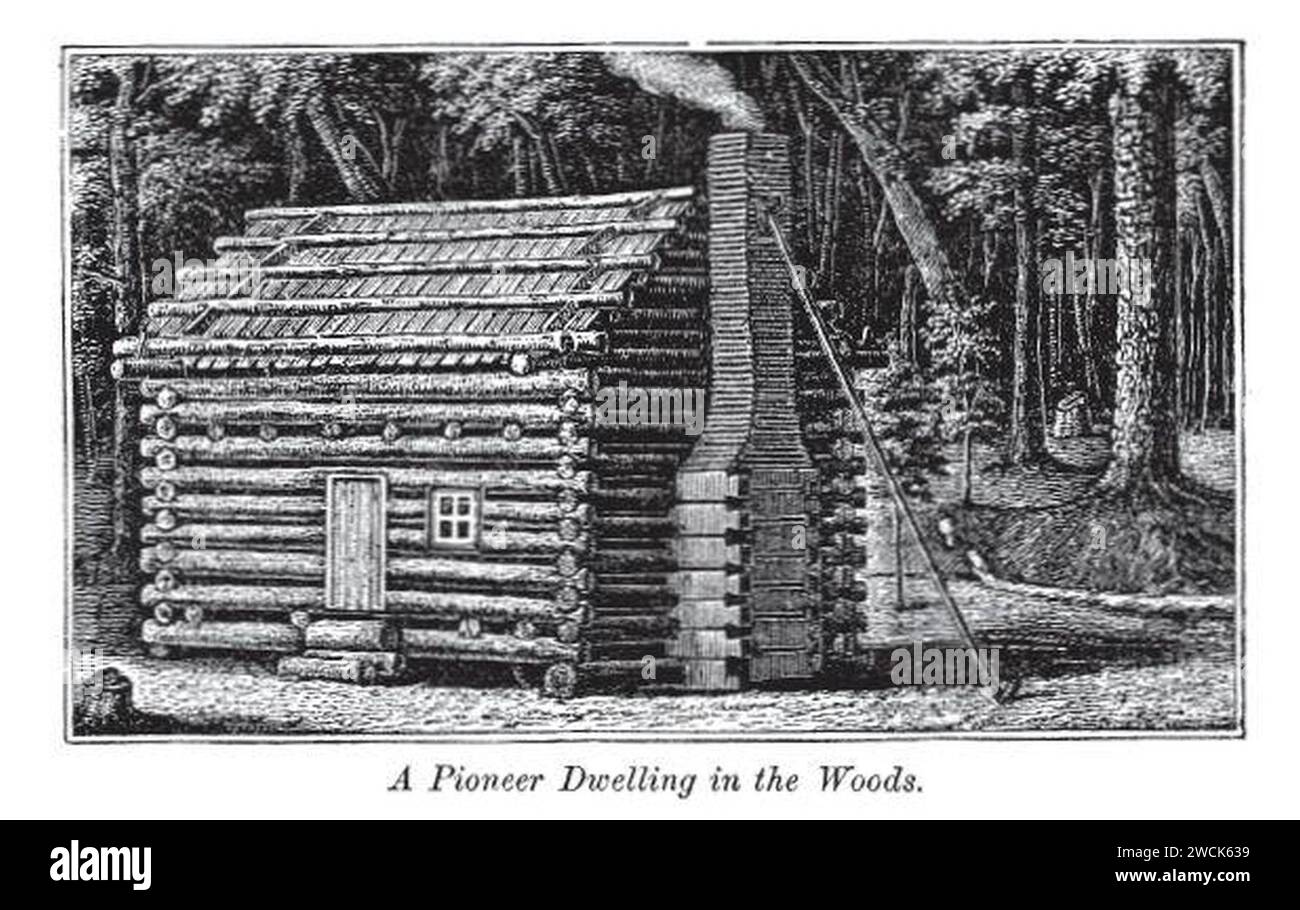 Pioneer dwelling hi-res stock photography and images - Alamy