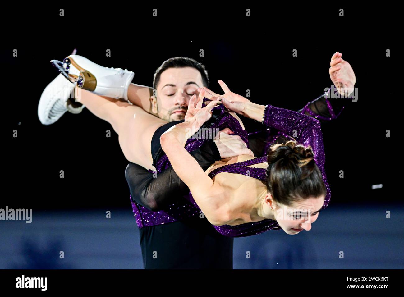 Lilah FEAR & Lewis GIBSON (GBR), during Exhibition Gala, at the ISU ...