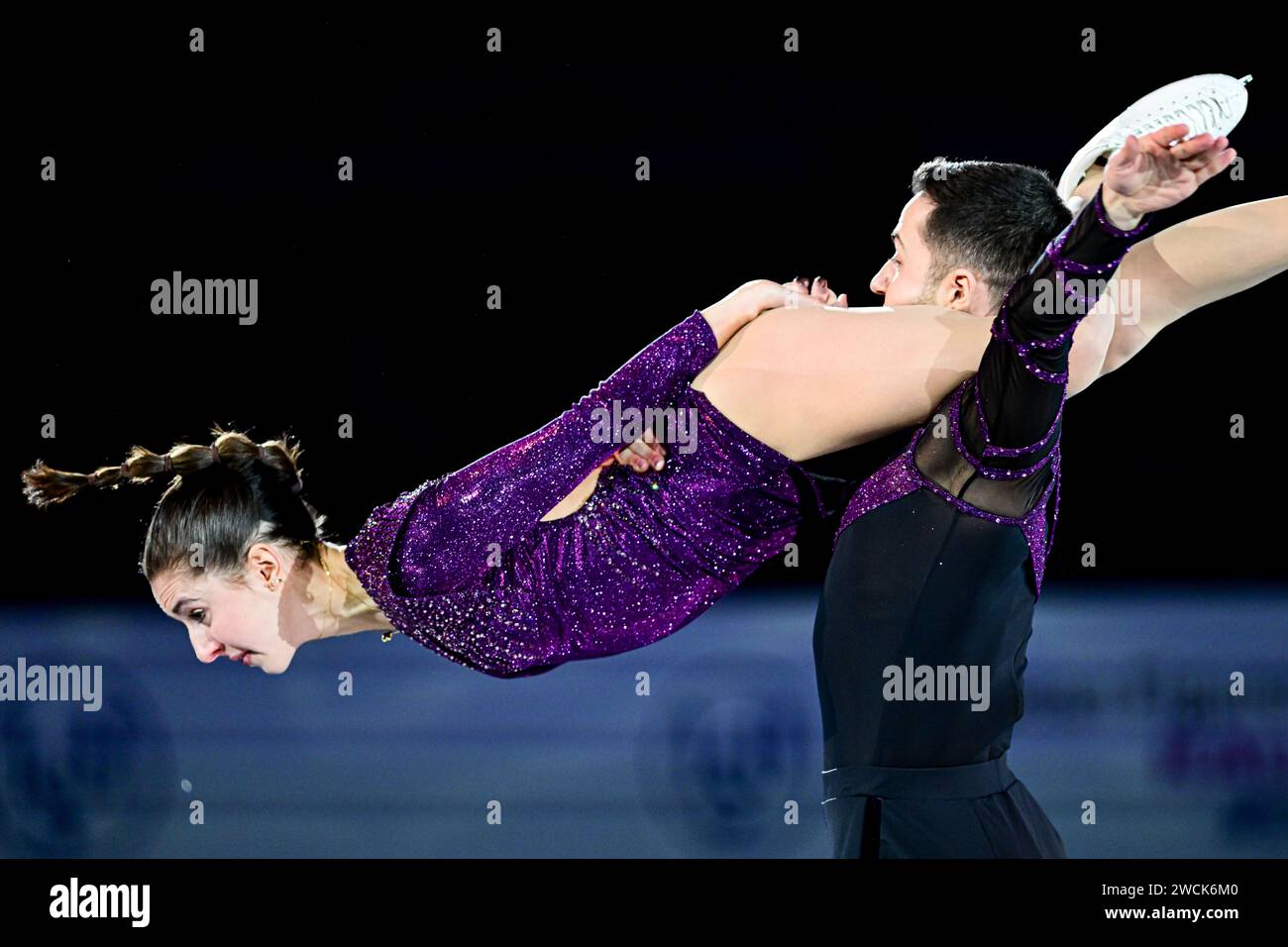 Lilah FEAR & Lewis GIBSON (GBR), during Exhibition Gala, at the ISU ...