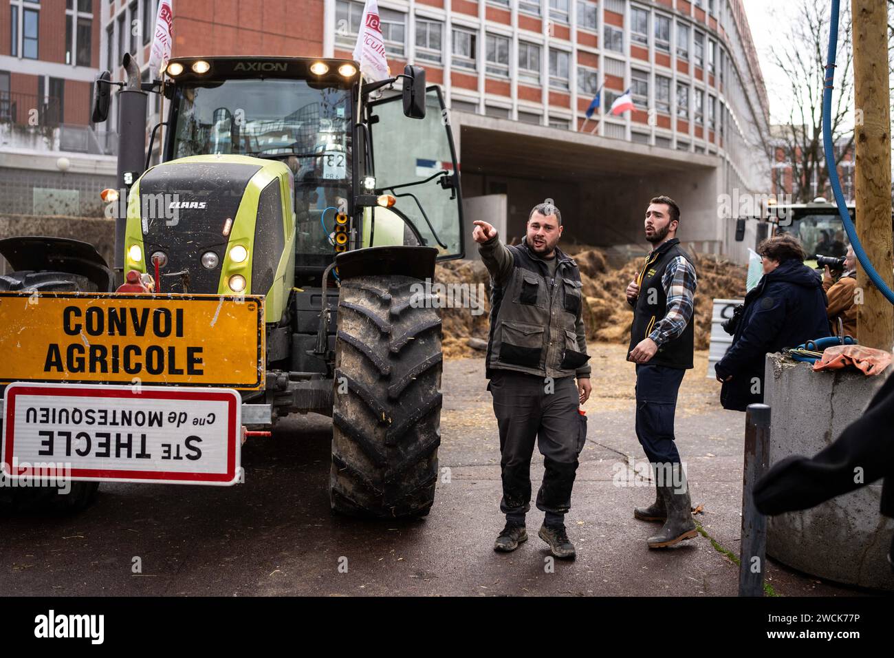 Toulouse, France, January 16, 2024, Toulouse, France. 16th Jan, 2024. A ...