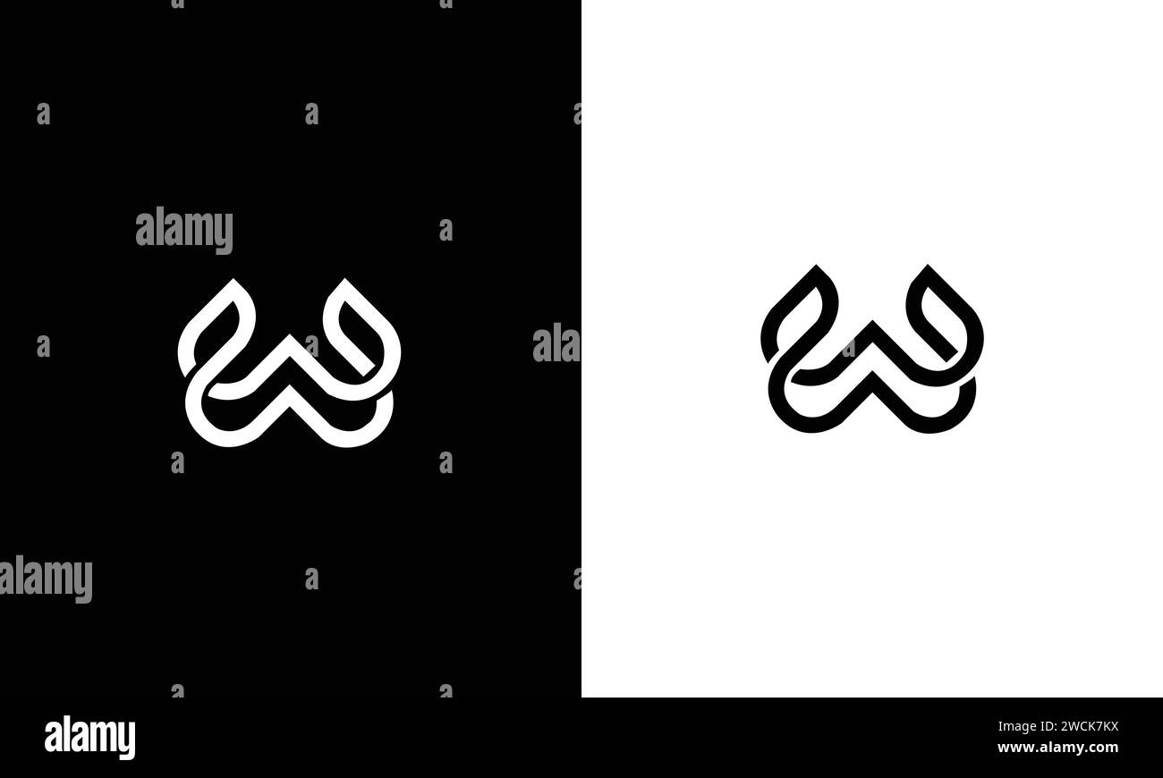 WW W Letter logo design vector template Stock Vector Image & Art - Alamy