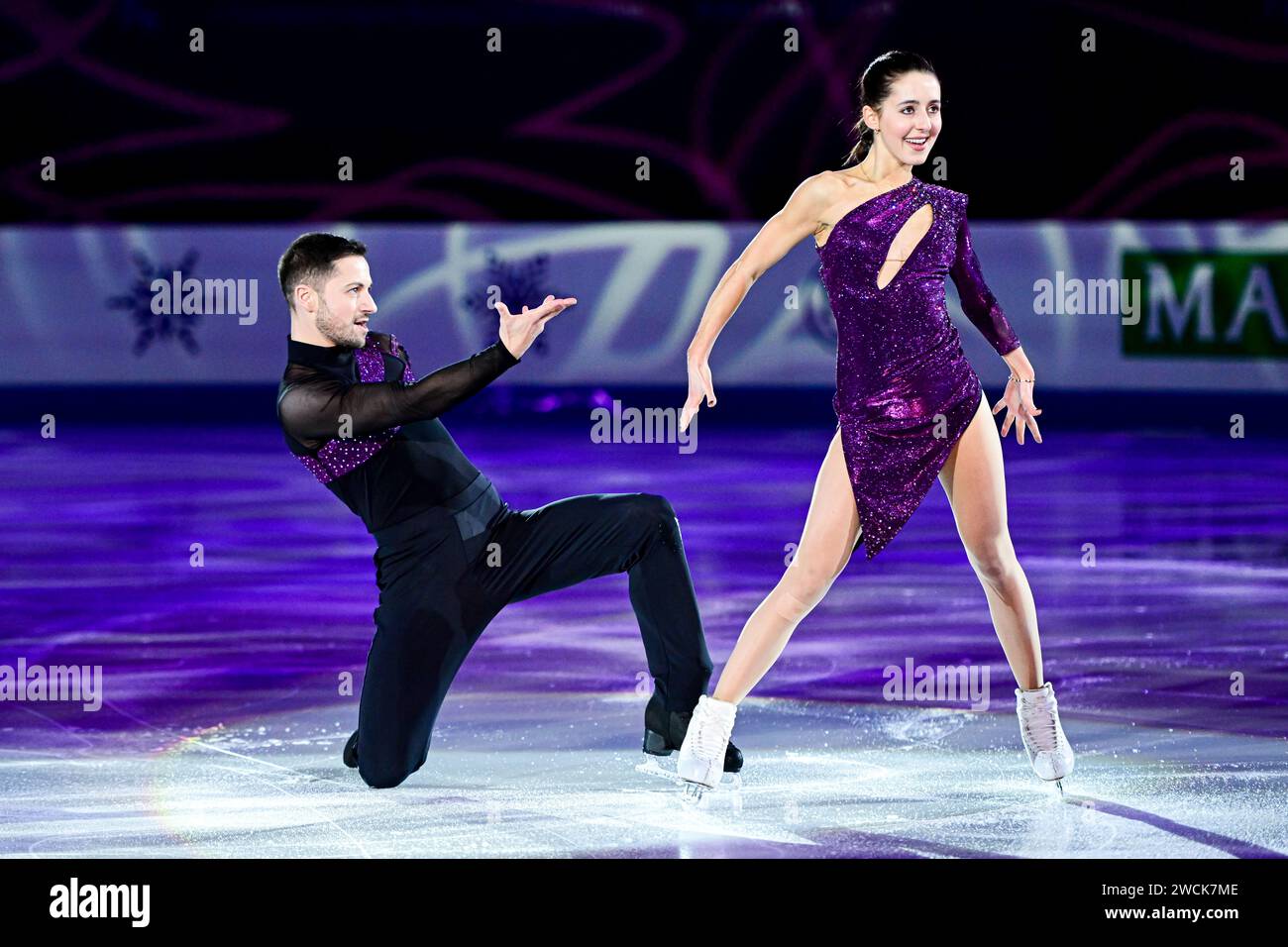 Lilah FEAR & Lewis GIBSON (GBR), during Exhibition Gala, at the ISU ...