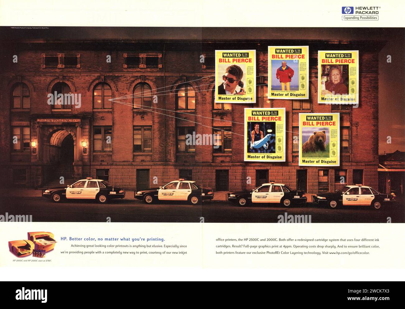Vintage "Time Magazine" 15 February 1999 issue Advert, USA Stock Photo ...