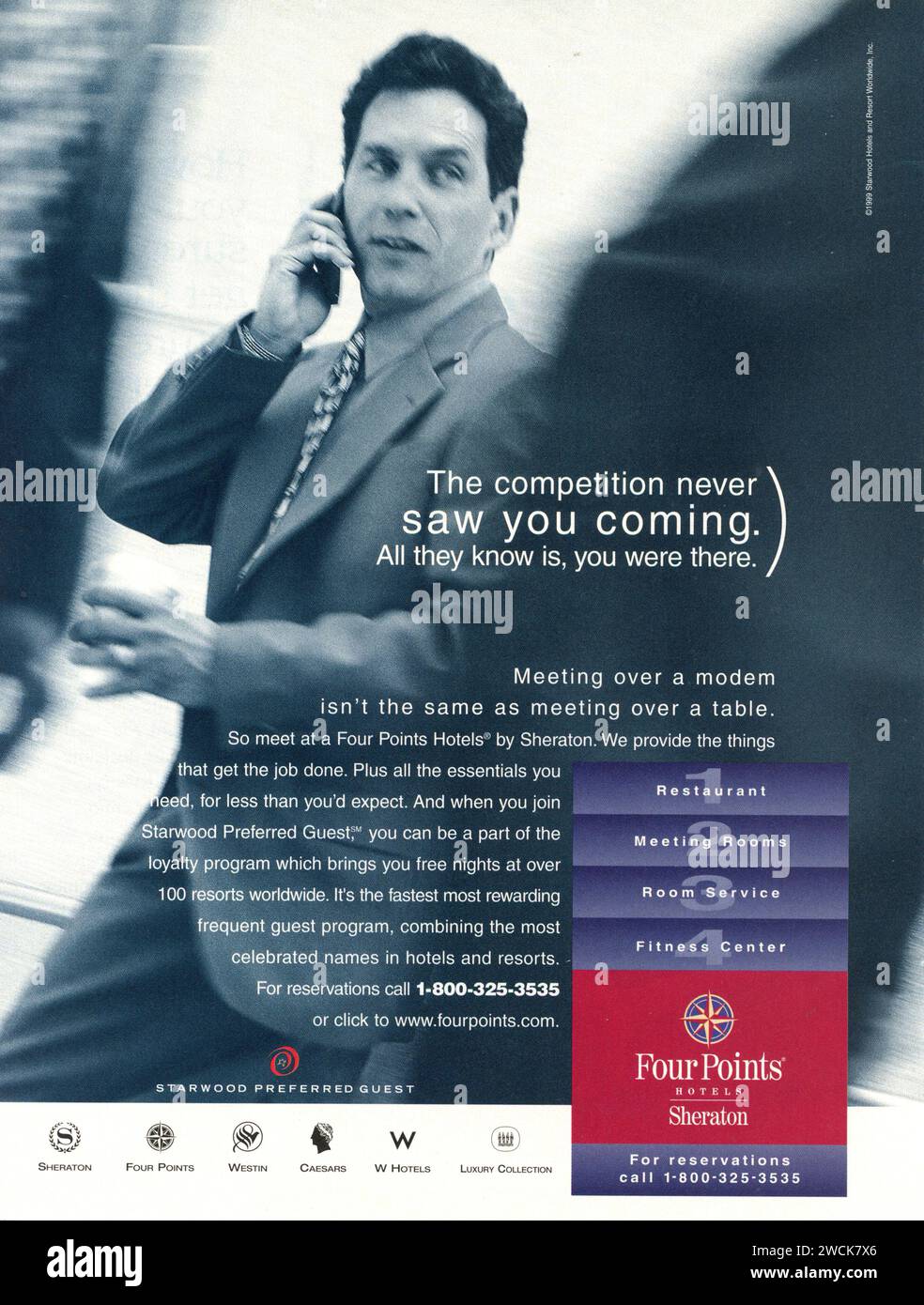 Vintage "Time Magazine" 15 February 1999 issue Advert, USA Stock Photo ...