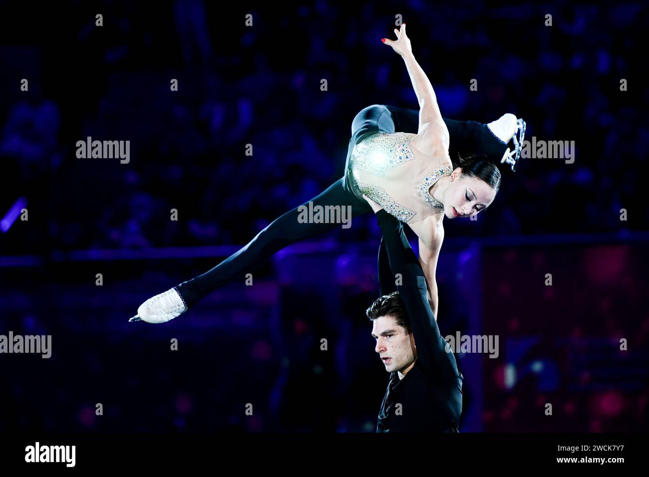 Lucrezia BECCARI & Matteo GUARISE (ITA), during Exhibition Gala, at the ...