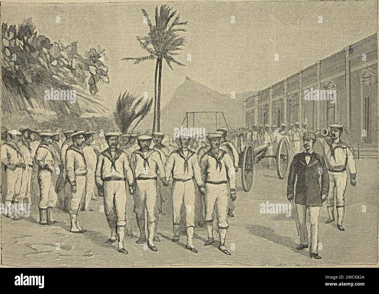 A rendição dos insurrectos (Cópia de uma photographia Stock Photo - Alamy