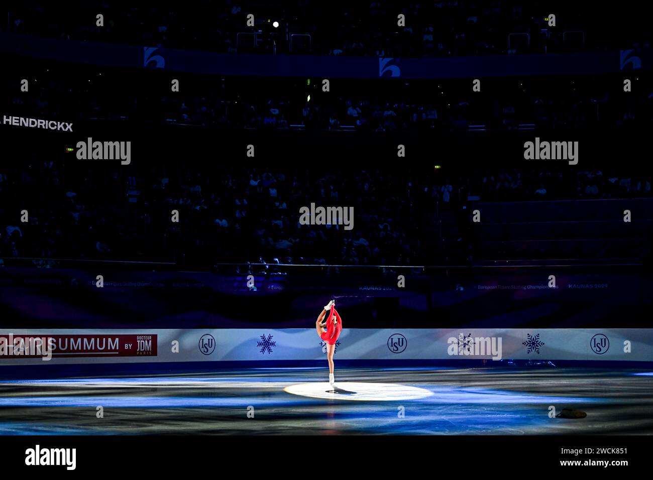 Loena HENDRICKX (BEL), during Exhibition Gala, at the ISU European ...