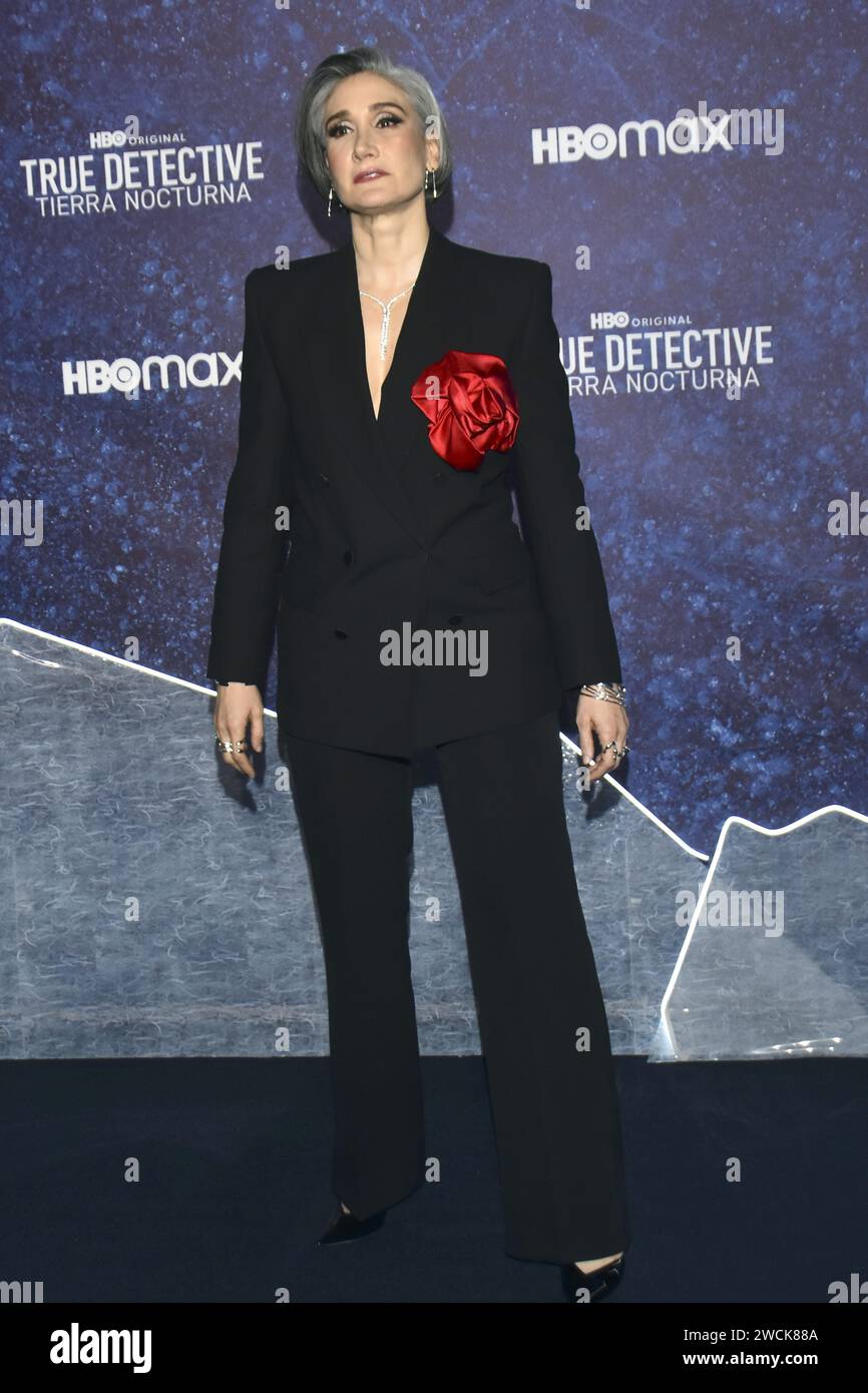 Blue carpet for the Tv series premiere by HBO 'True Detective: Night ...