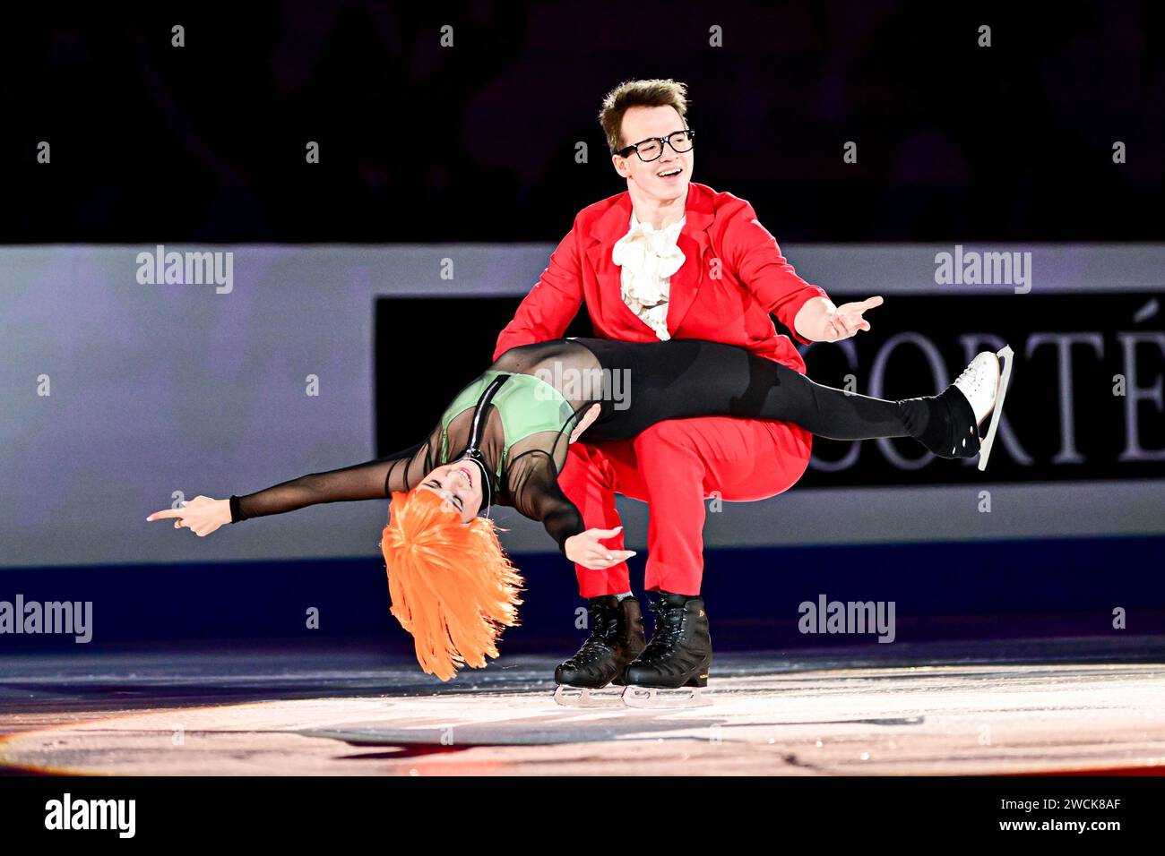 Maria PAVLOVA & Alexei SVIATCHENKO (HUN), during Exhibition Gala, at ...