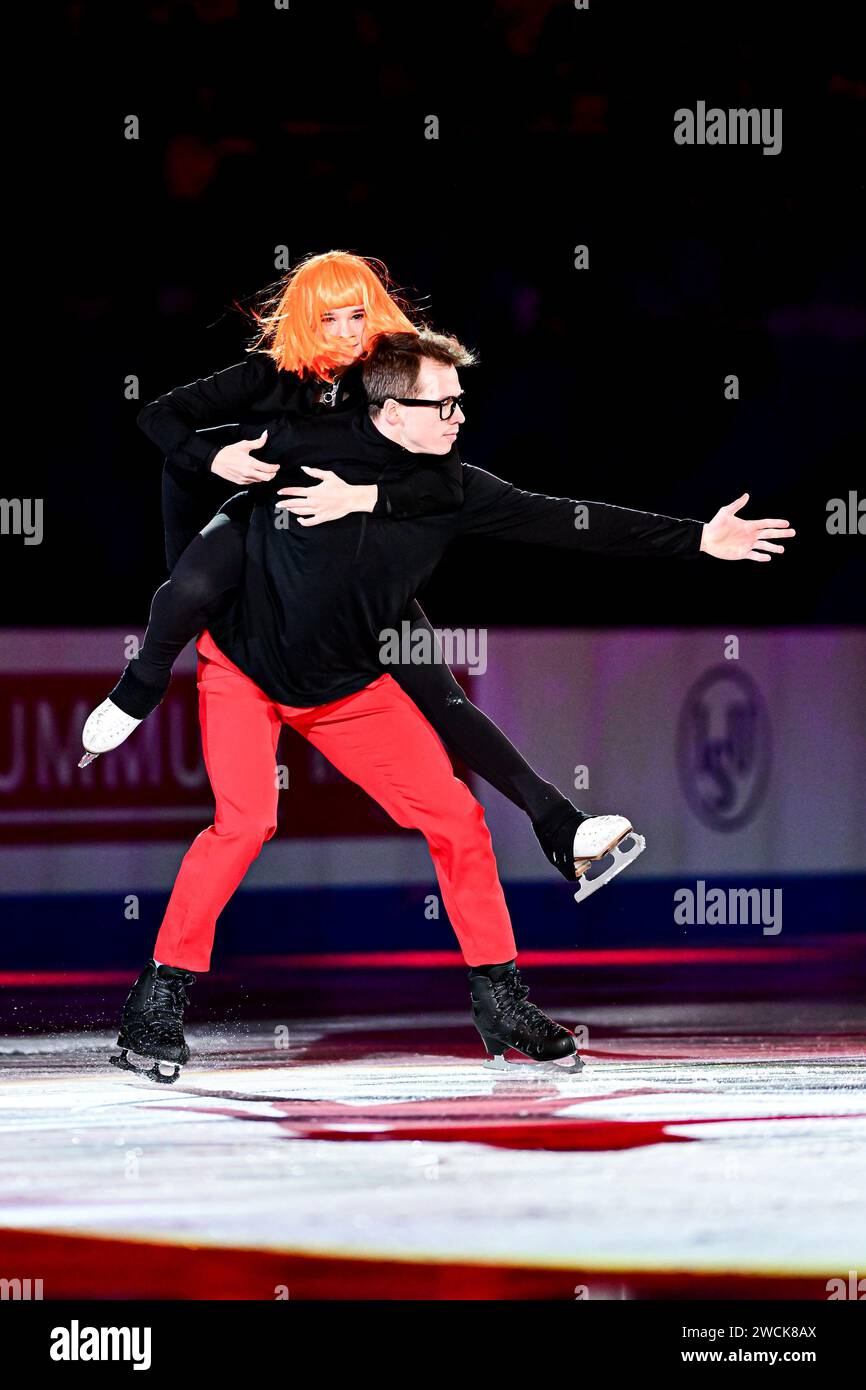 Maria PAVLOVA & Alexei SVIATCHENKO (HUN), during Exhibition Gala, at ...