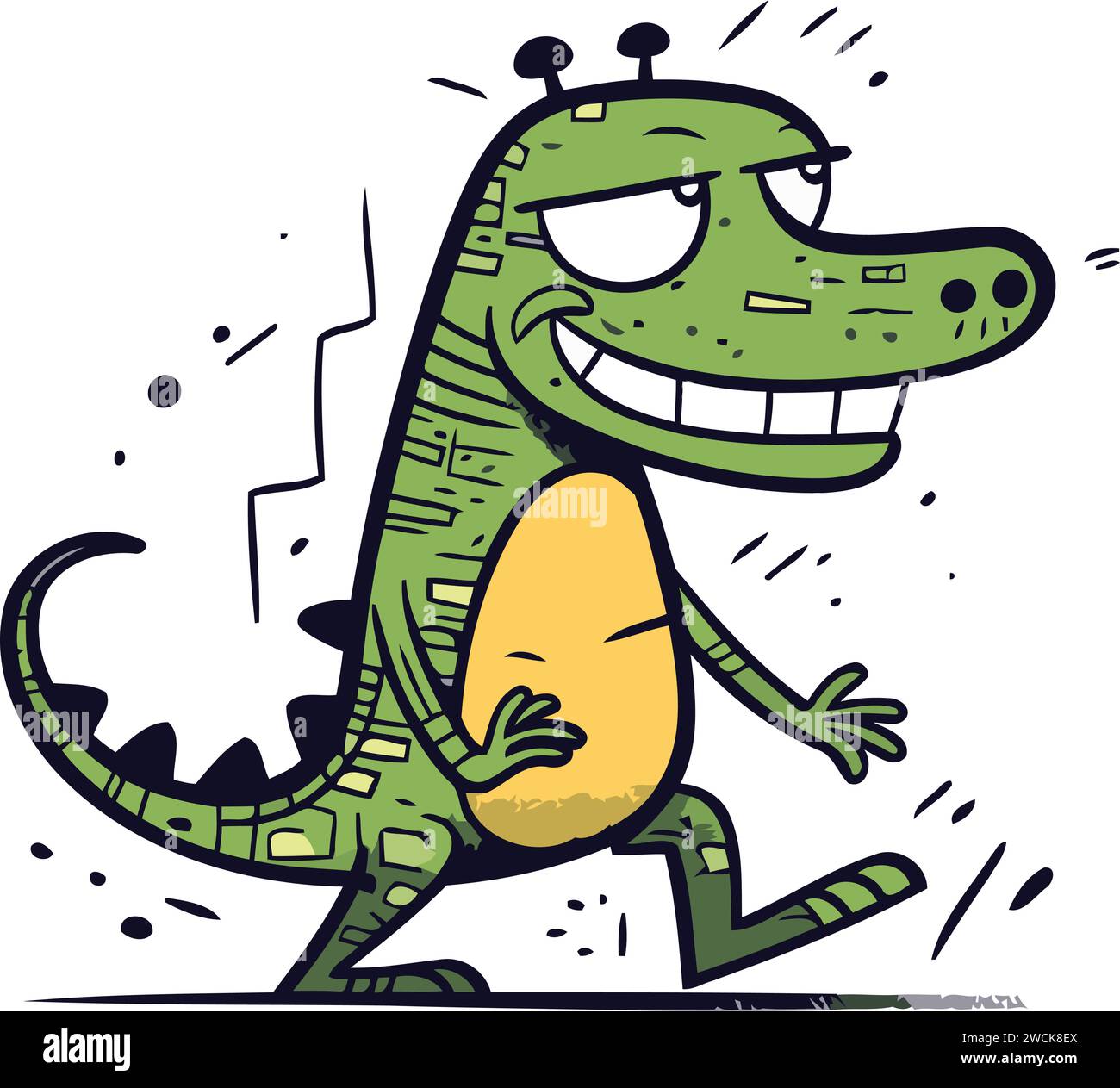 Cartoon crocodile free hi-res stock photography and images - Alamy
